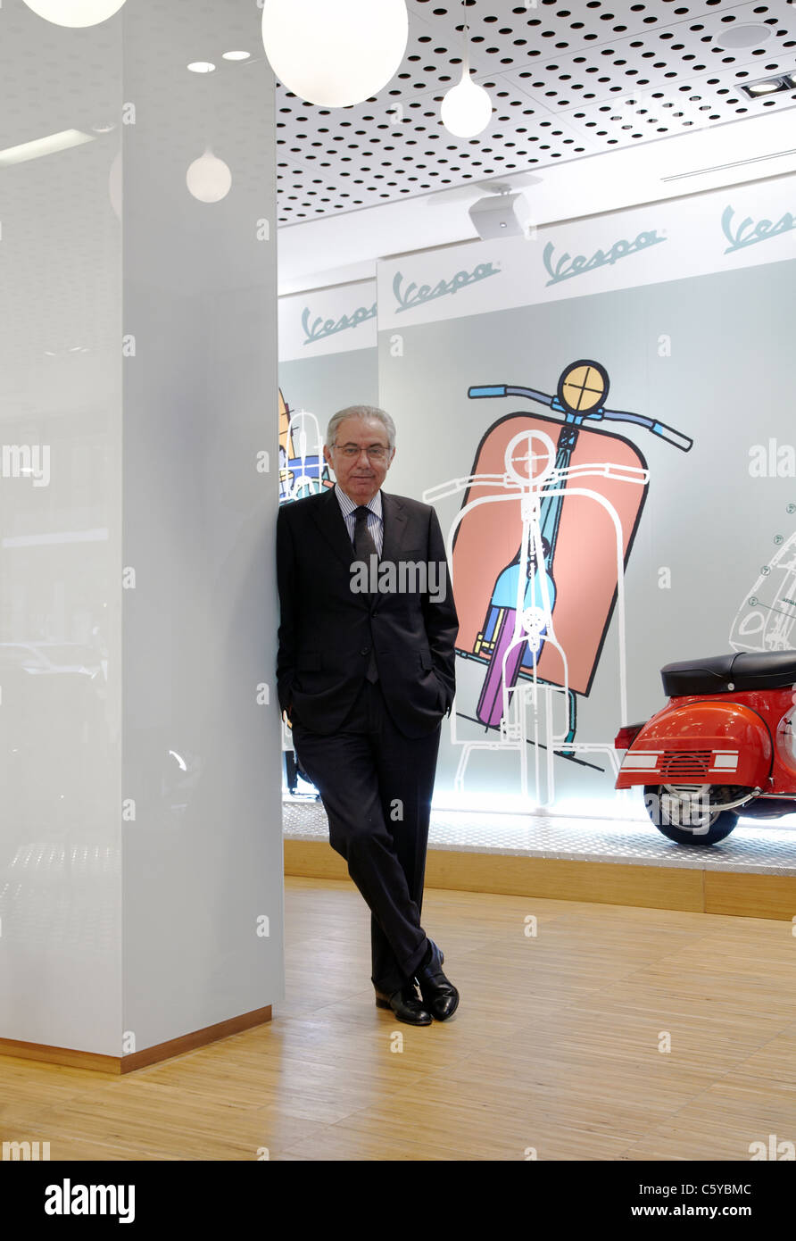 Portrait of Mr. Roberto Colaninno ceo at Piaggio, Italy Stock Photo - Alamy