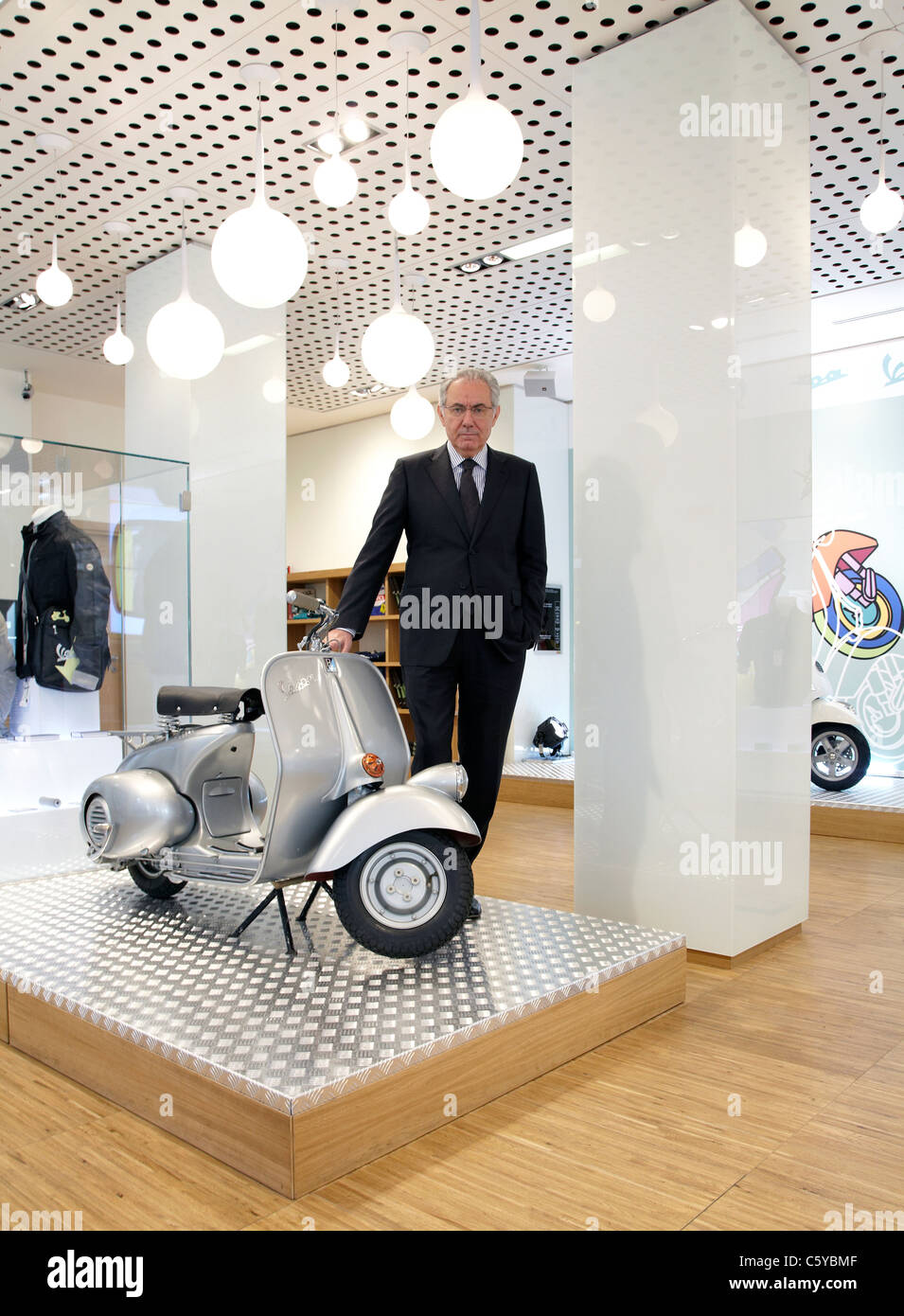 Portrait of Mr. Roberto Colaninno ceo at Piaggio, Italy Stock Photo - Alamy
