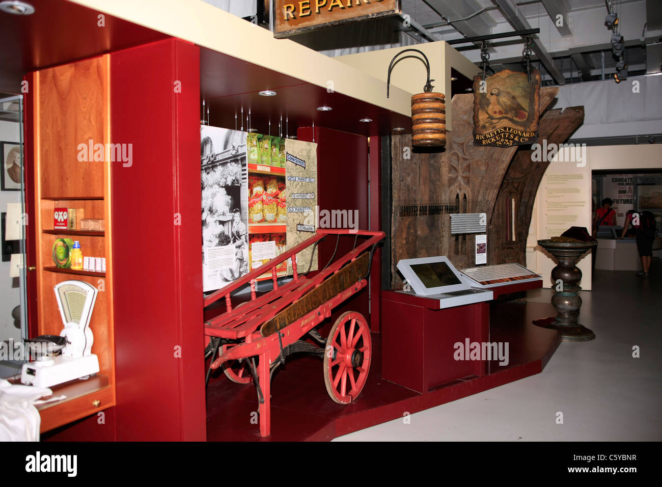 Bristol Life exhibition in the M Shed museum Stock Photo - Alamy