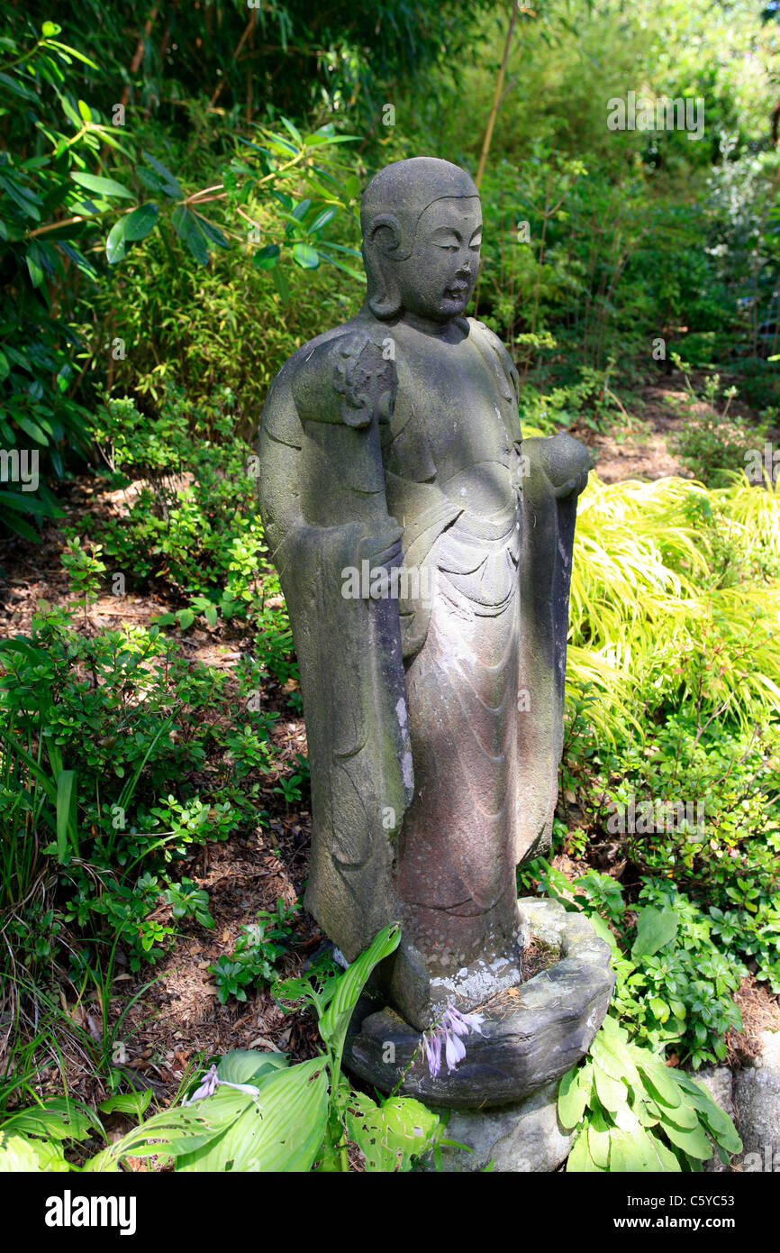 Stone Statue of Buddah Stock Photo - Alamy