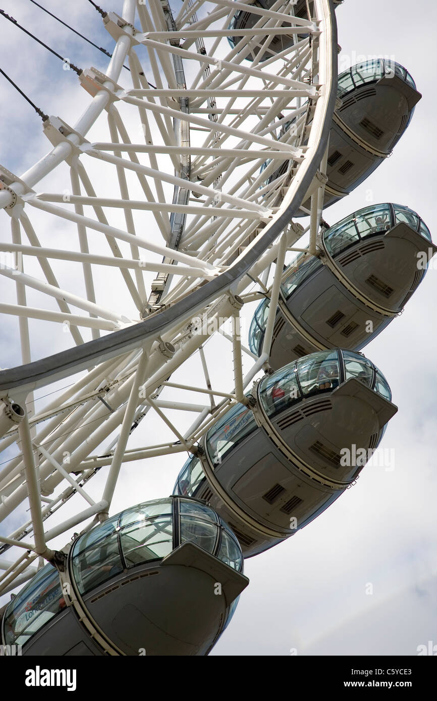 London Eye pods Stock Photo - Alamy