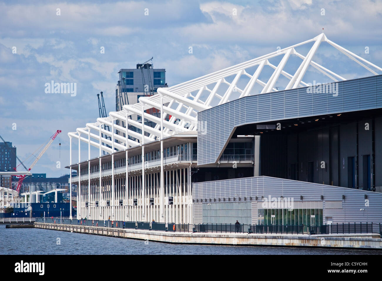Royal victoria docks excel exhibition hi-res stock photography and ...