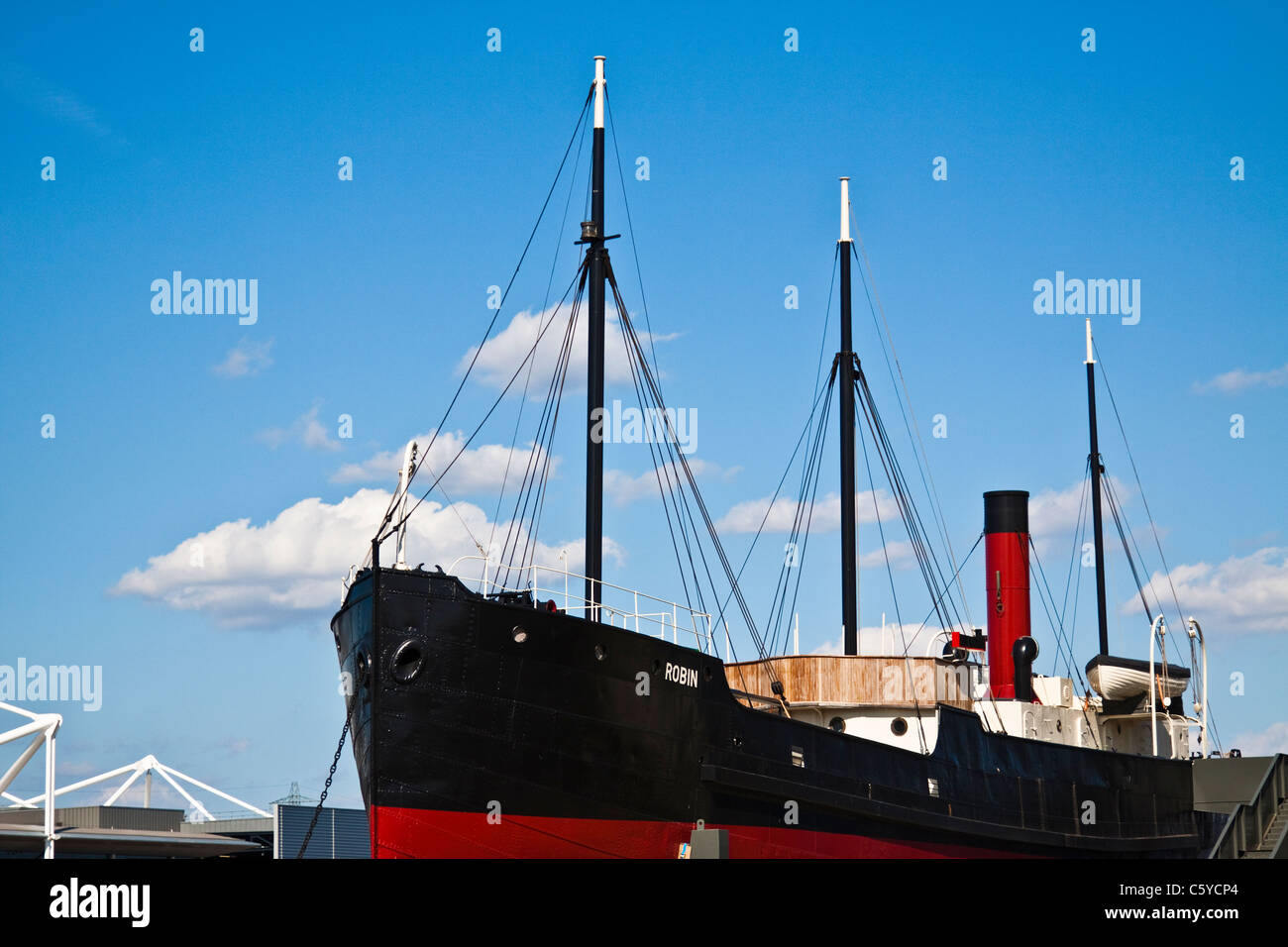 S.S. Robin steam coaster Stock Photo - Alamy
