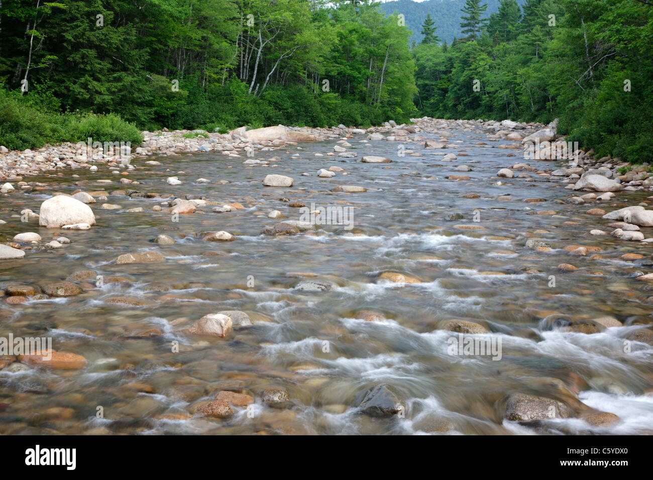 Boulder cobble river channel hi-res stock photography and images - Alamy