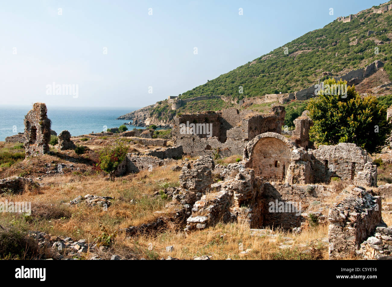 Anemurium roman province of rough cilicia hi-res stock photography and ...