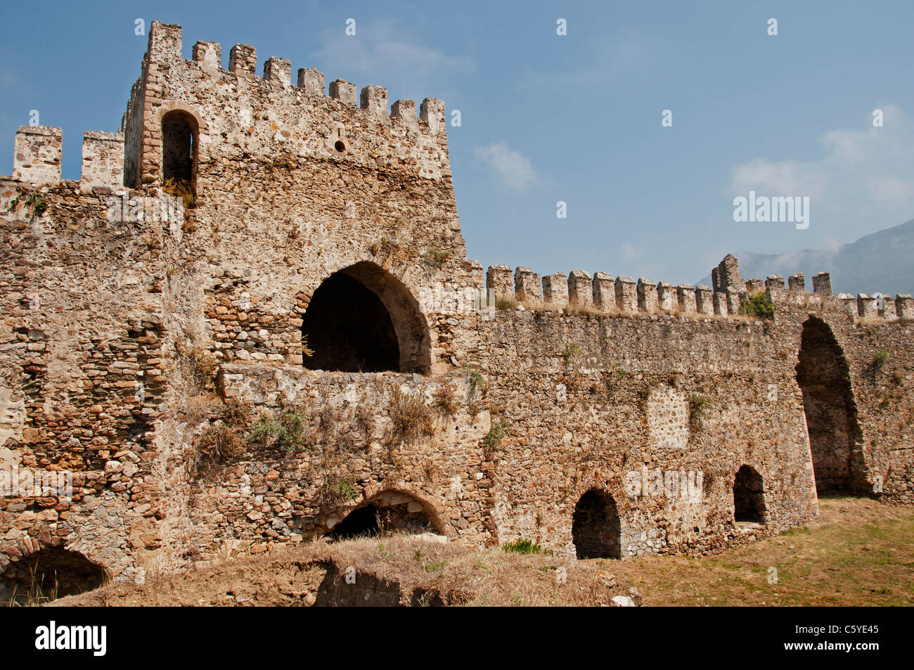 Mamure Castle Turkey medieval castle in the Anamur district of Mersin ...