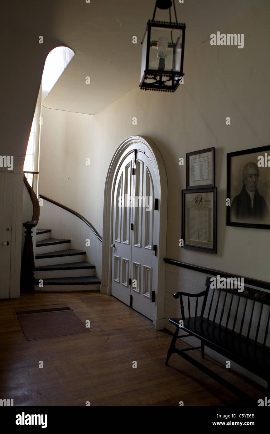 Old church stairs hi-res stock photography and images - Alamy