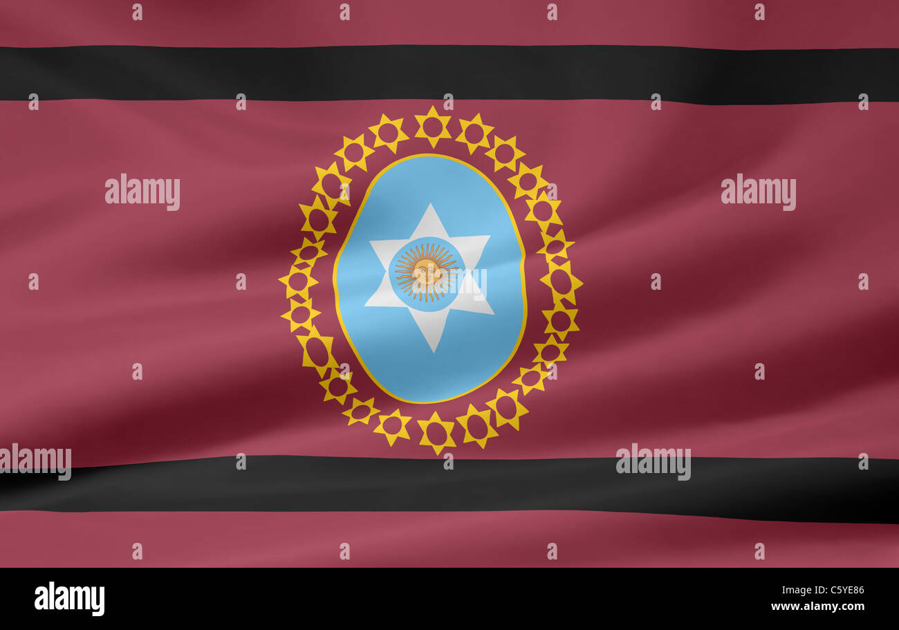 High resolution flag of the argentinean province of Salta Stock Photo ...