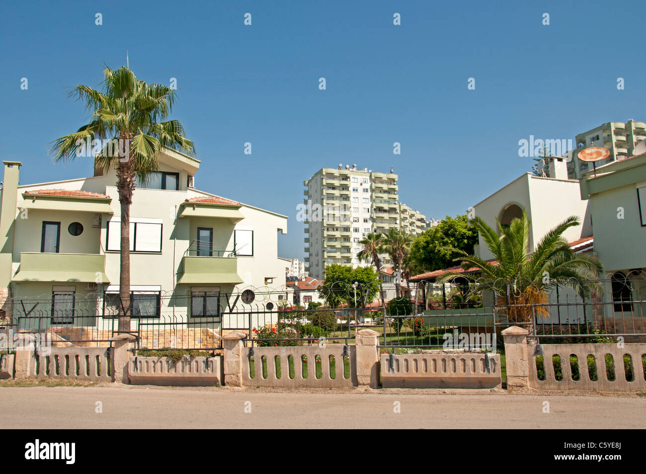 Mersin Turkey Modern Architecture New Town City Turkish Stock Photo - Alamy