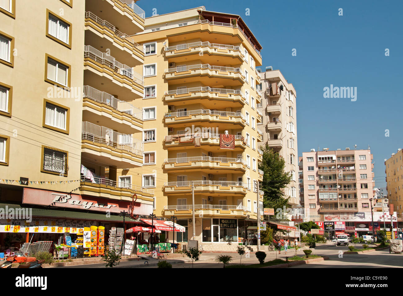 Mersin Turkey Modern Architecture New Town City Turkish Stock Photo - Alamy