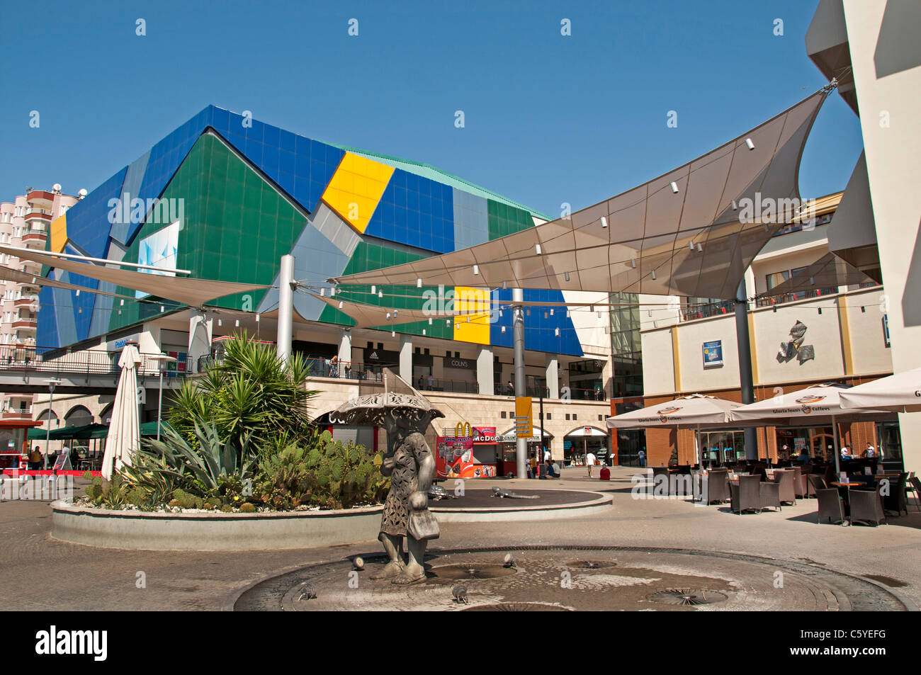 Forum Mersin Shopping Center Turkey Town City Mall Stock Photo - Alamy