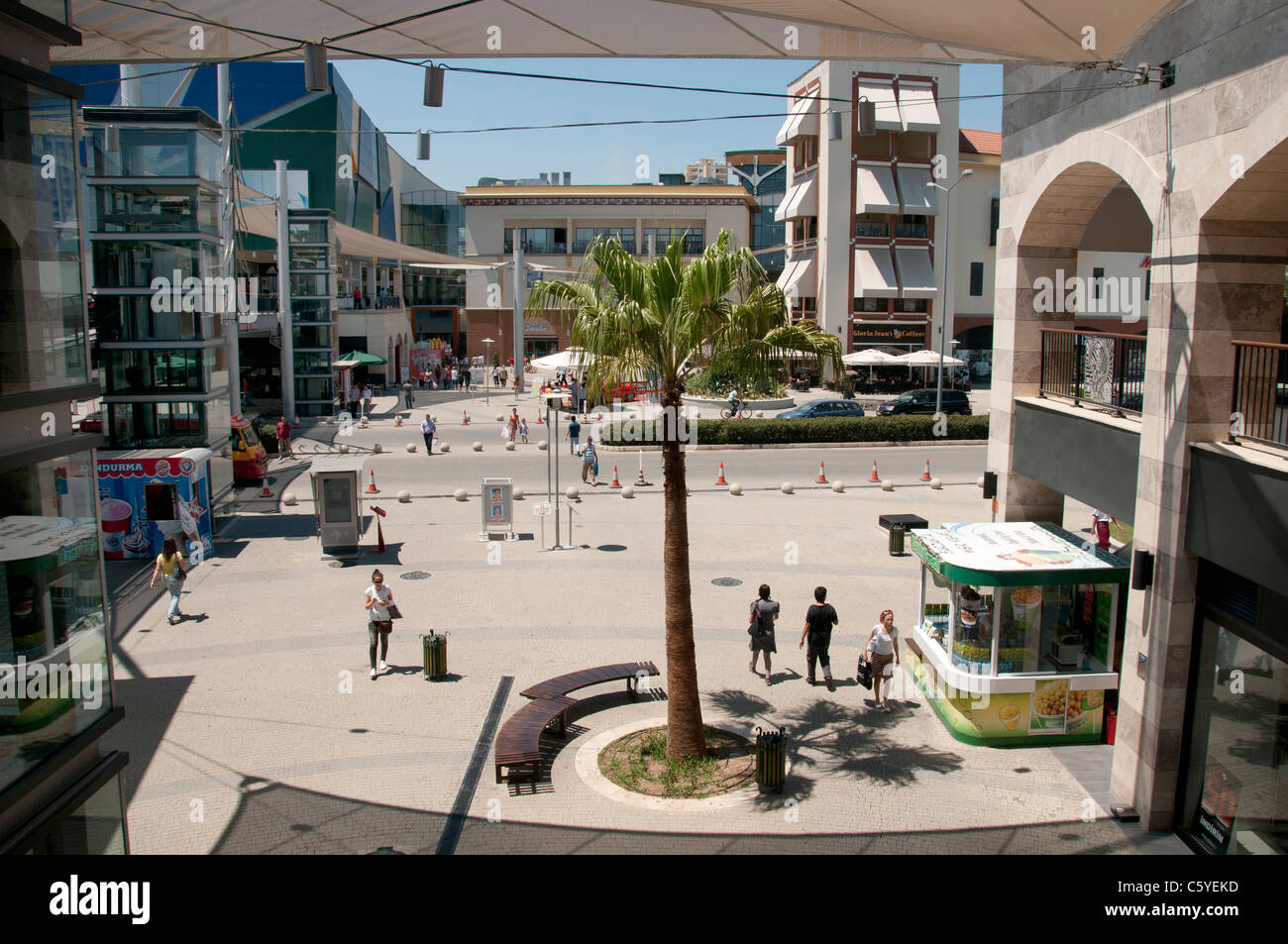 Forum Mersin Shopping Center Turkey Town City Mall Stock Photo - Alamy