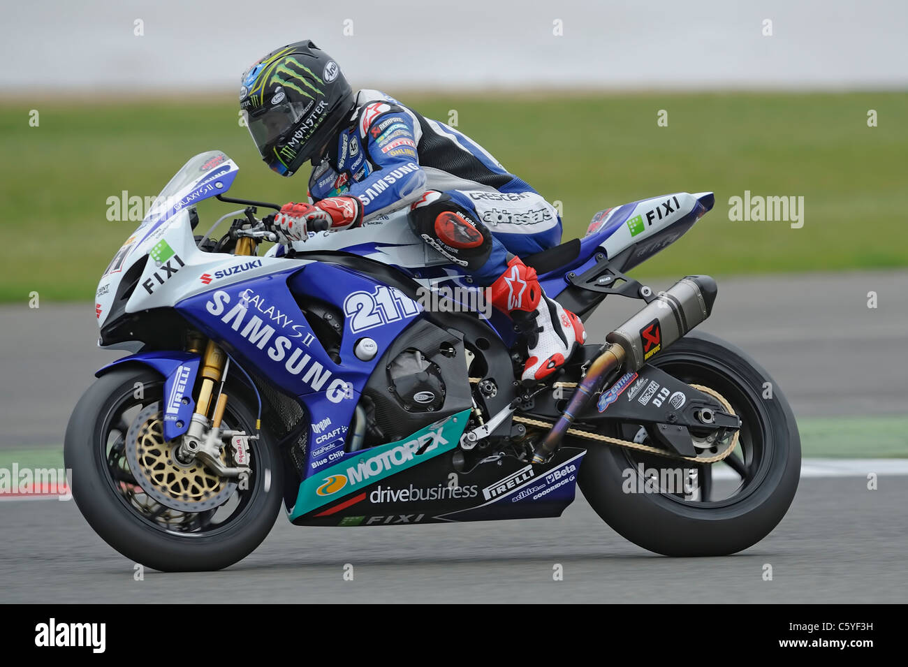 john hopkins on the crescent suzuki superbike Stock Photo - Alamy