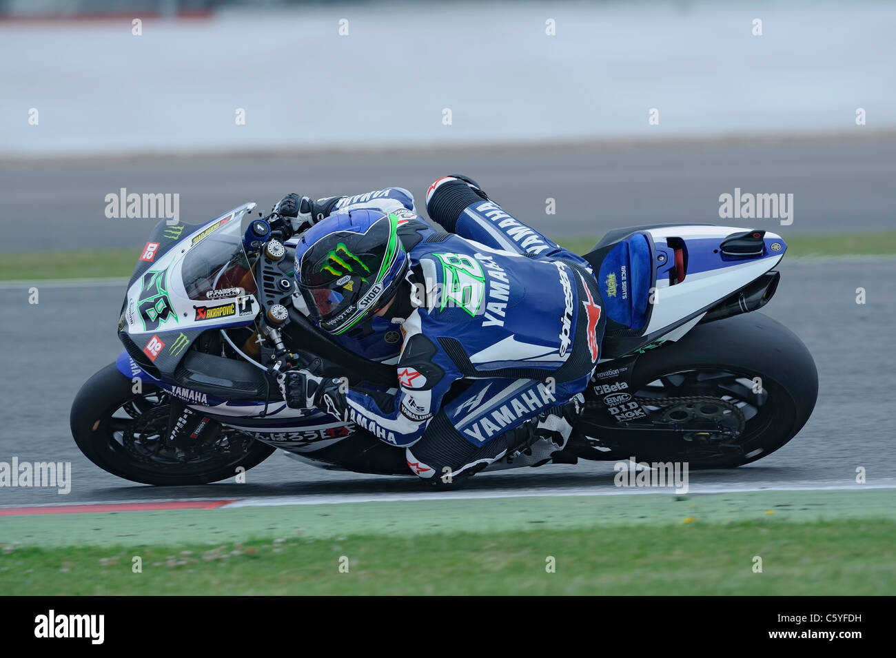 eugene laverty on the yamaha world superbike Stock Photo - Alamy