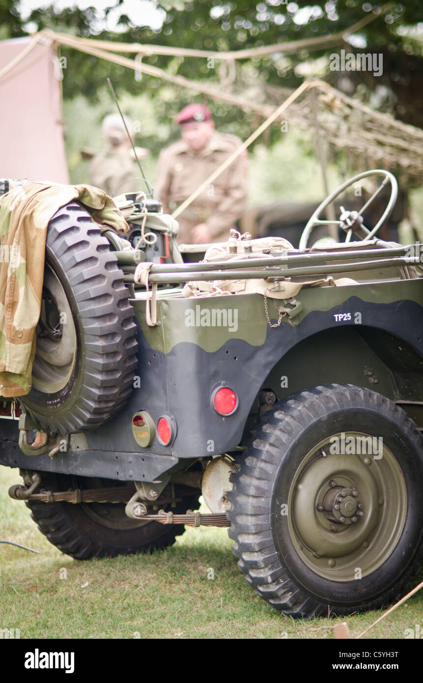 rear of Willys jeep Stock Photo - Alamy