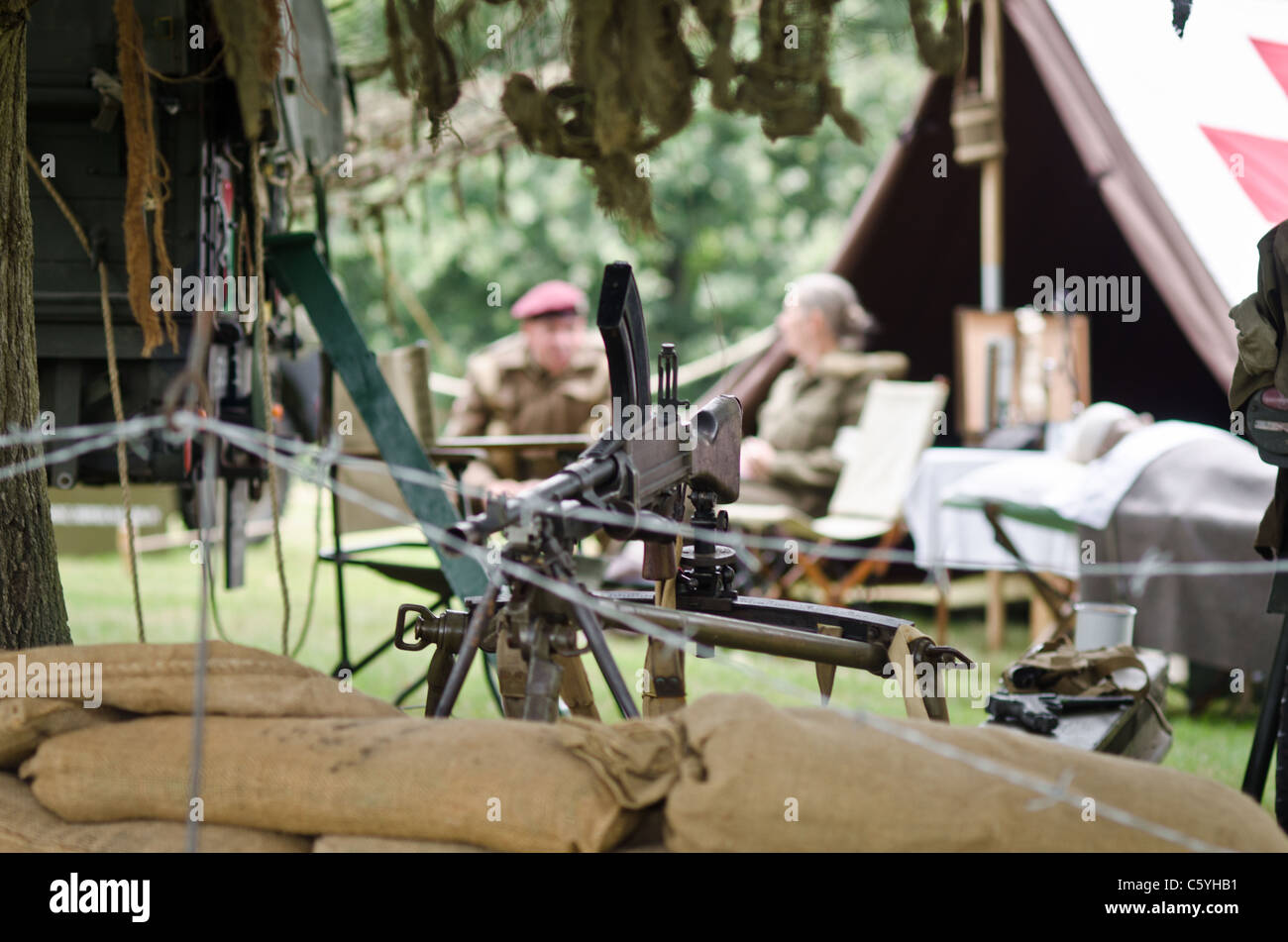 Machine Gun Post High Resolution Stock Photography and Images - Alamy