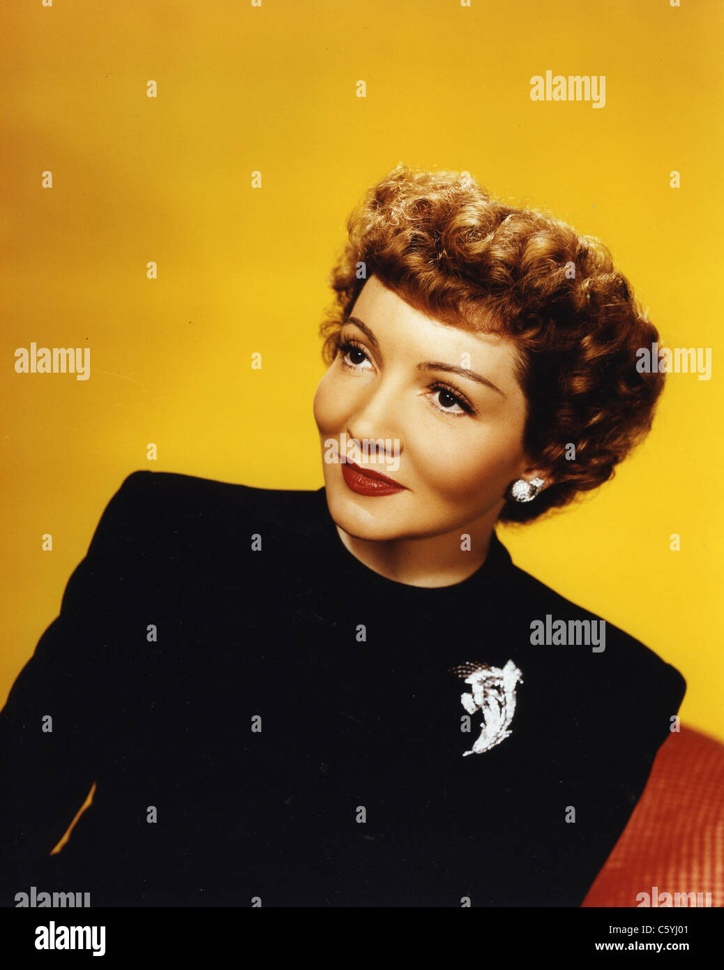 CLAUDETTE COLBERT (1903-1996) French-born US stage and film actress ...