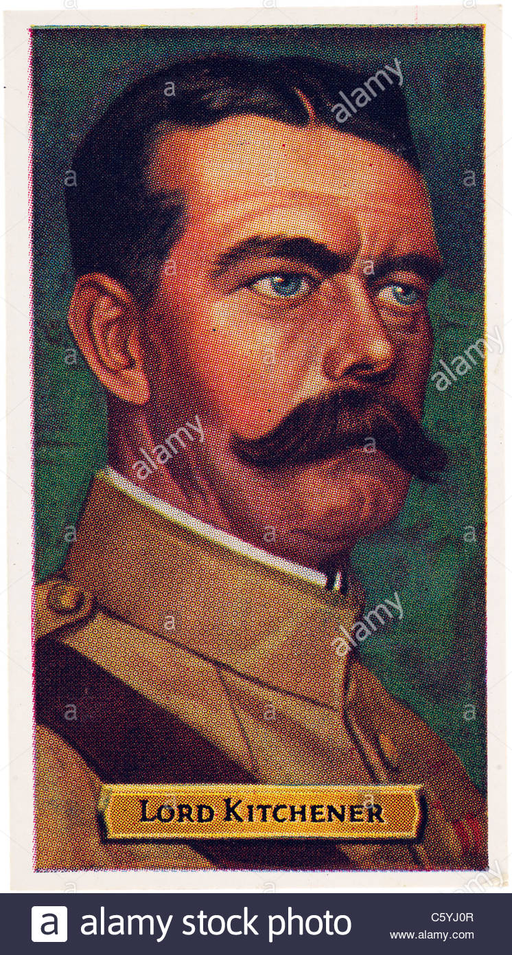 Horatio Herbert Kitchener 1st Earl Kitchener High Resolution Stock ...