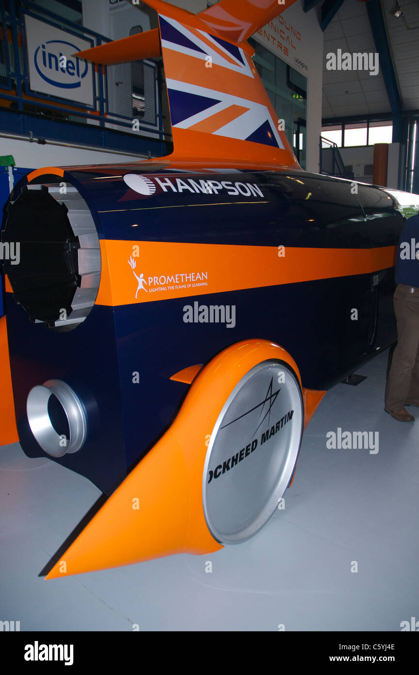 Bloodhound SSC car Stock Photo - Alamy