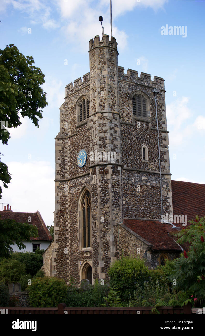 St. Mary's church, Monken Hadley, Hertfordshire, England Stock Photo ...