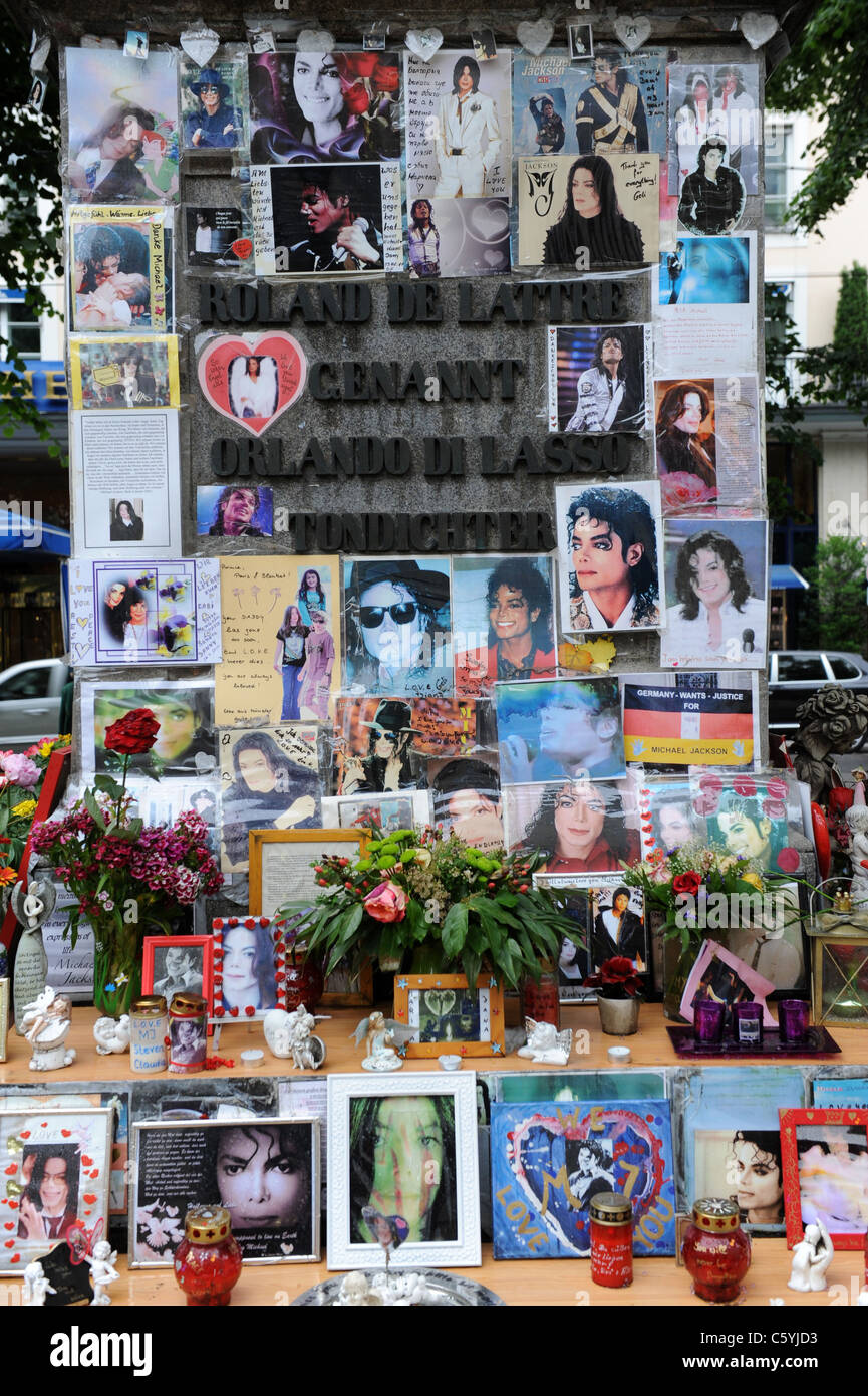 Tribute to Michael Jackson in Munich Bavaria Germany Munchen ...
