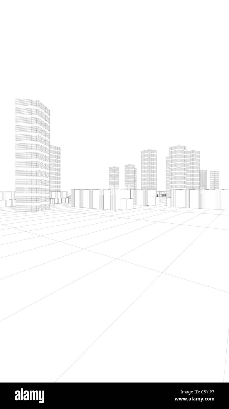 Structure in geometry architecture Cut Out Stock Images & Pictures - Alamy