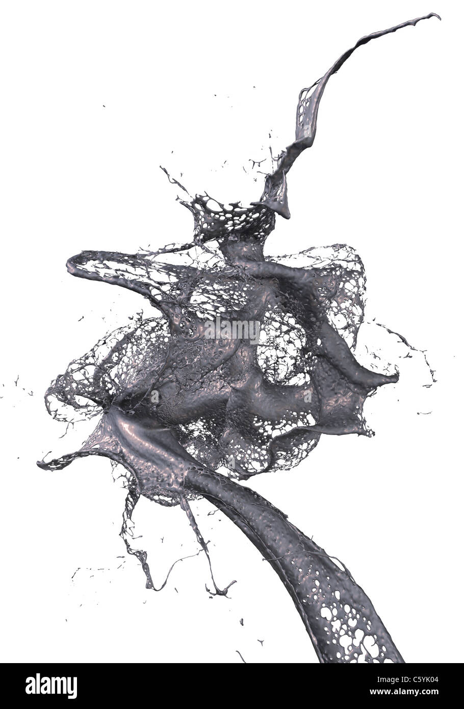 Silver paint hi-res stock photography and images - Alamy