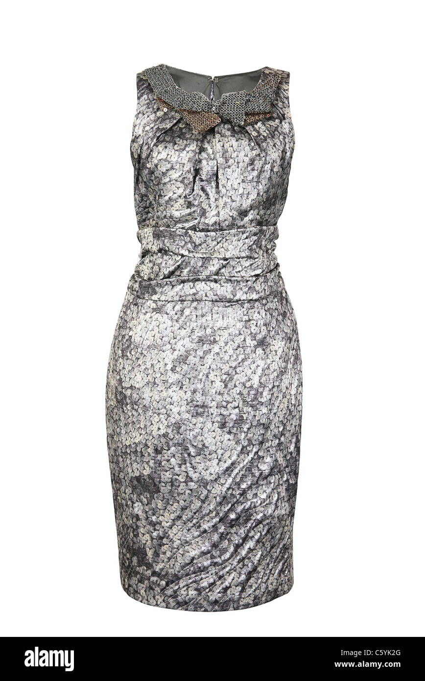 Woman gray clothes Stock Photo - Alamy