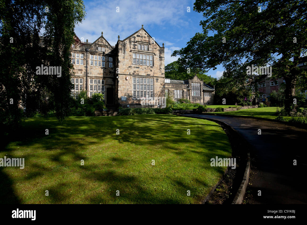 Todmorden Old Hall, Calderdale, West Yorkshire. An Elizabethan manor ...