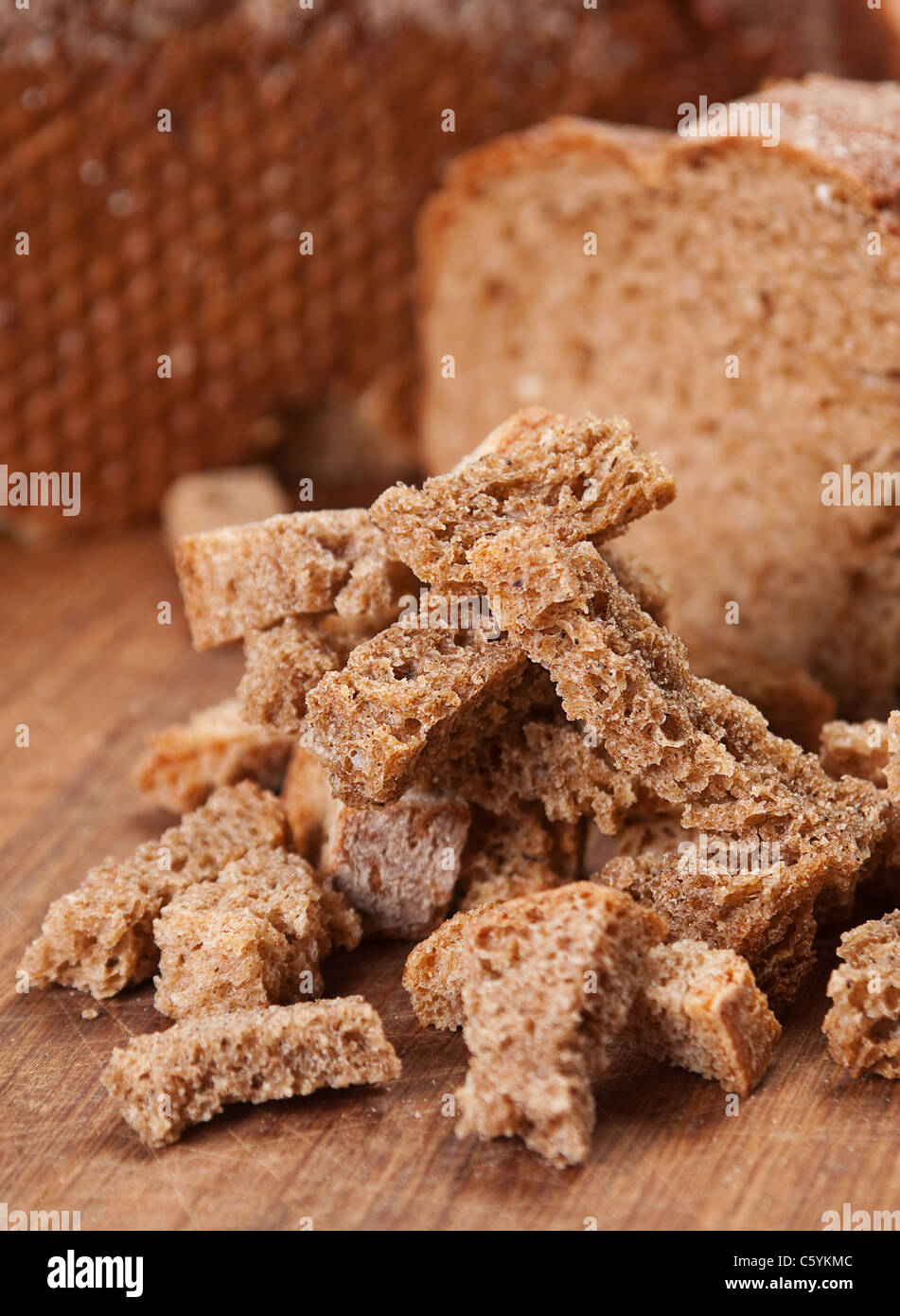 Gray bread with crisp clices Stock Photo - Alamy