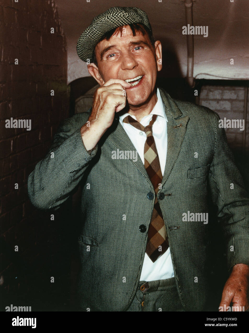 NORMAN WISDOM (1915-2010) English comic film actor about 1960 as his ...