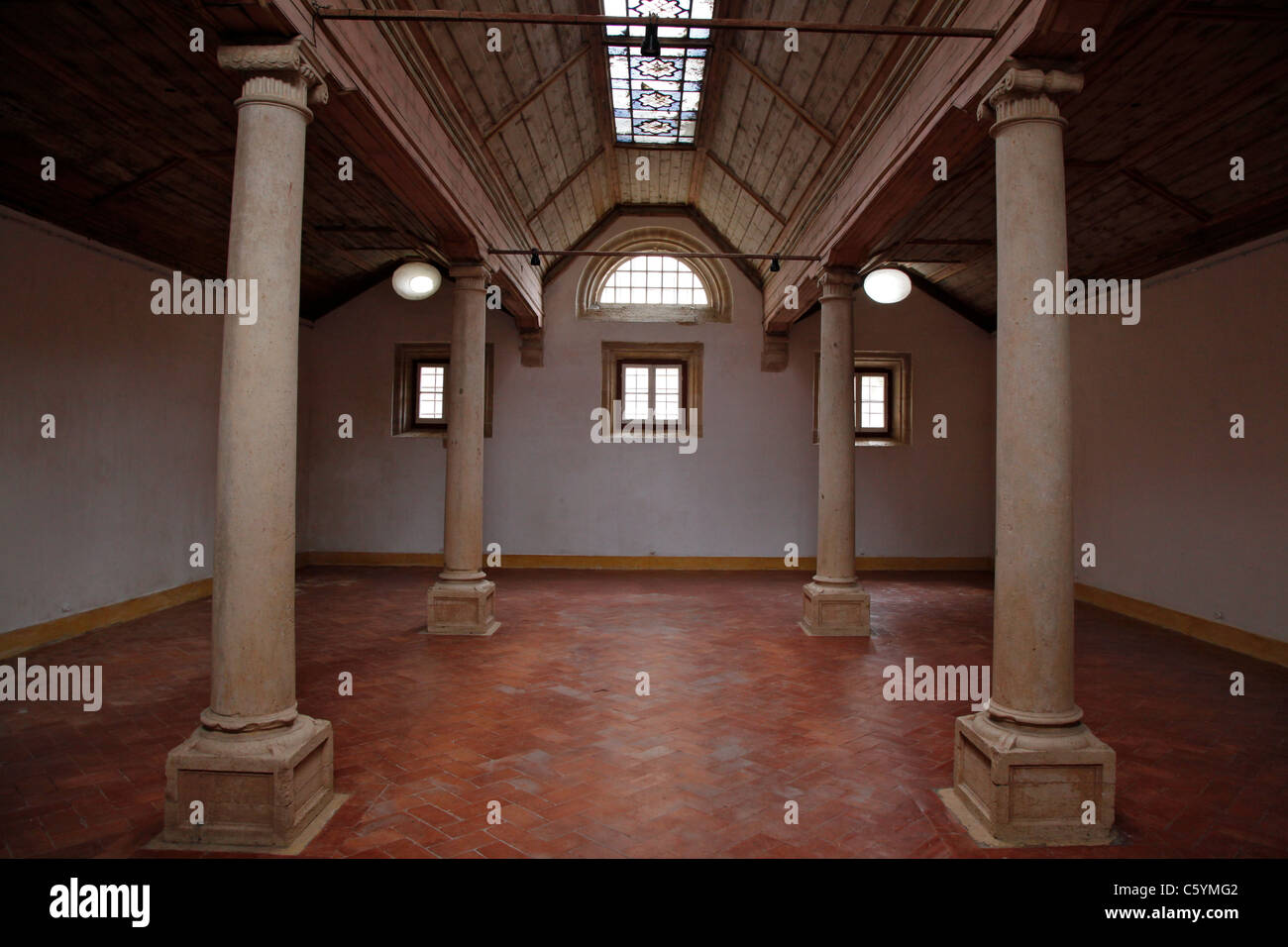 One of the novices chambers in The Convent of the Order of Christ ...
