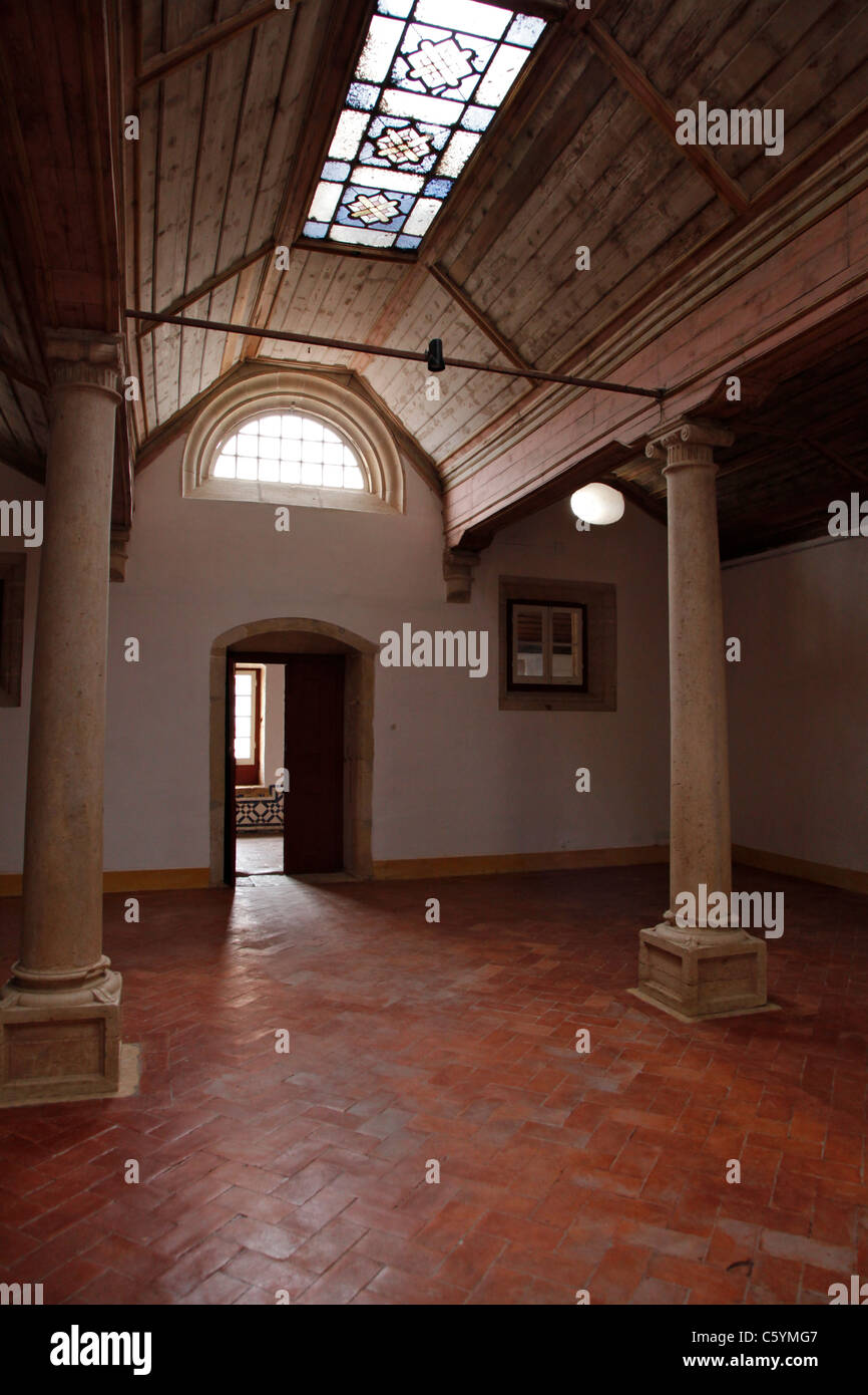 One of the novices chambers in The Convent of the Order of Christ ...