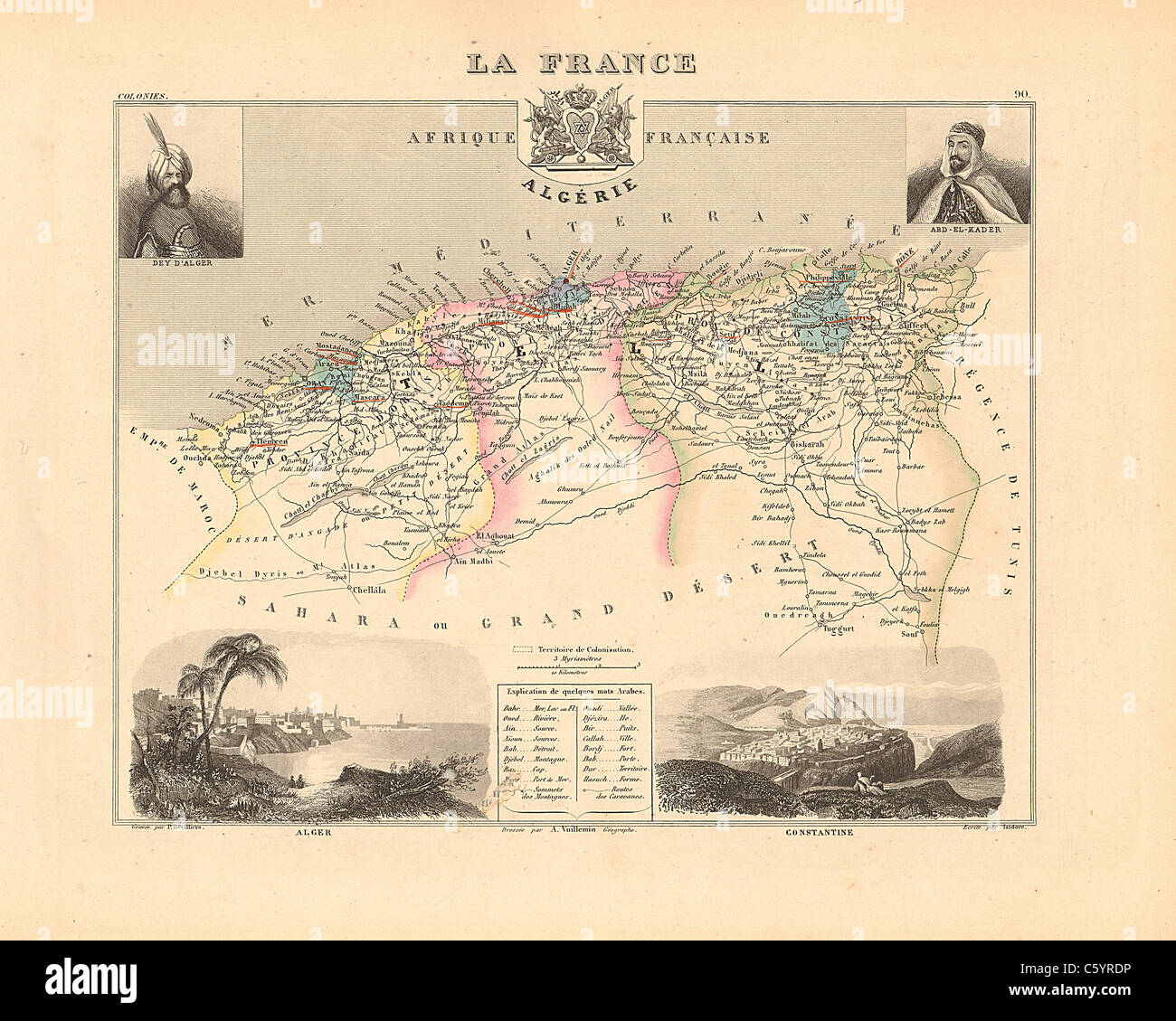 French colonial map hi-res stock photography and images - Alamy