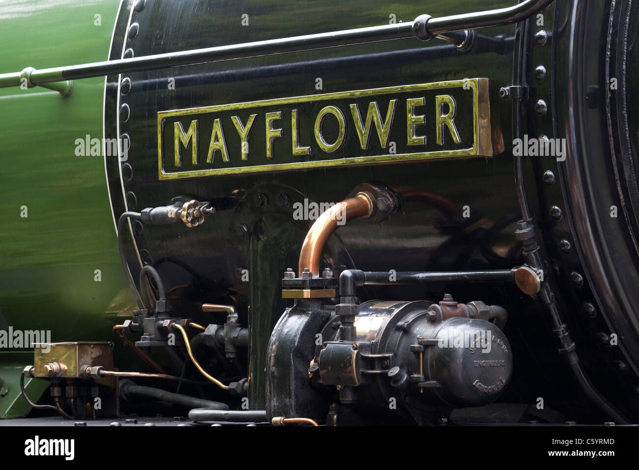 B1 Class steam locomotive, "Mayflower Stock Photo - Alamy