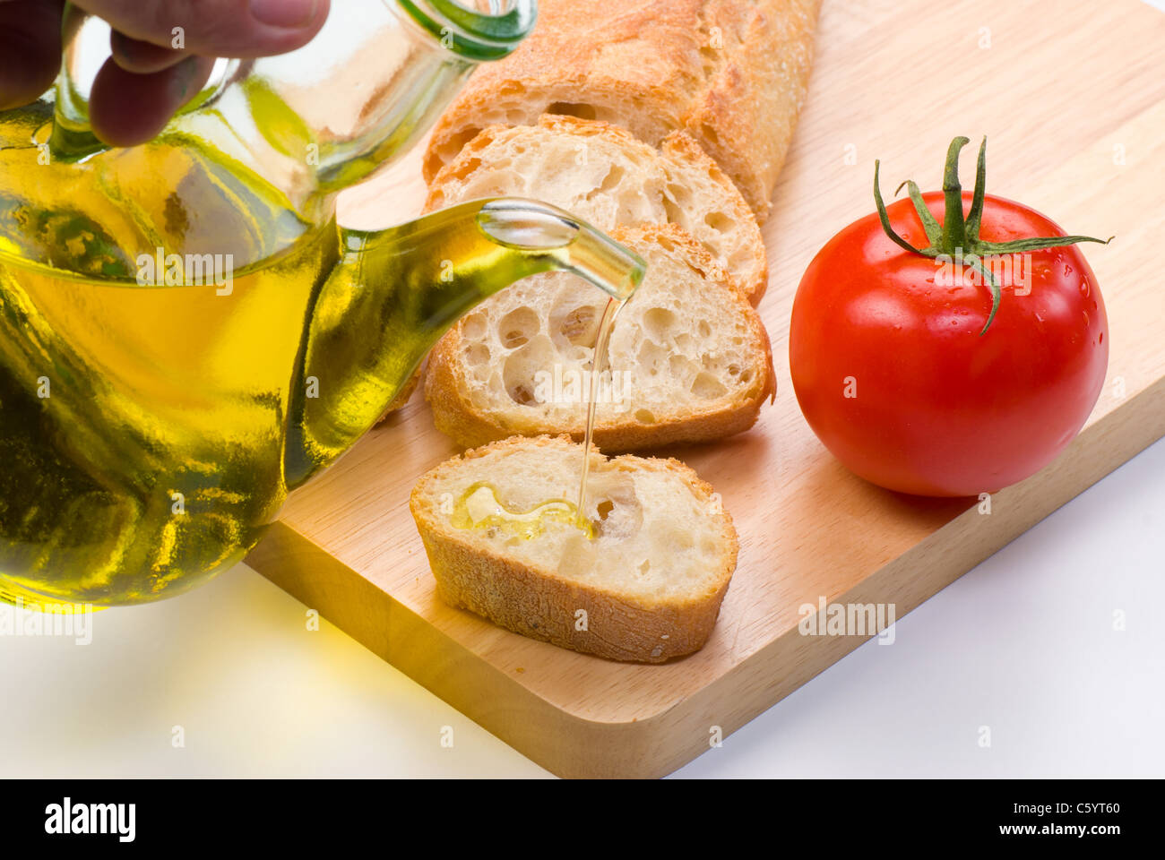 Mediterranean ingredients: simple, tasty and healthy food staples Stock ...