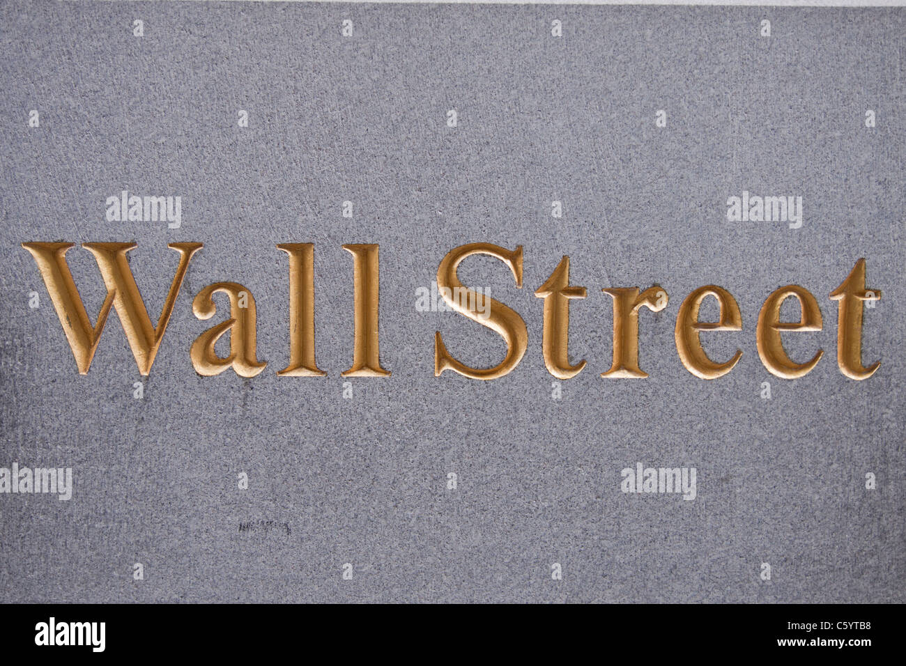 Wall Street sign in New York City Stock Photo - Alamy
