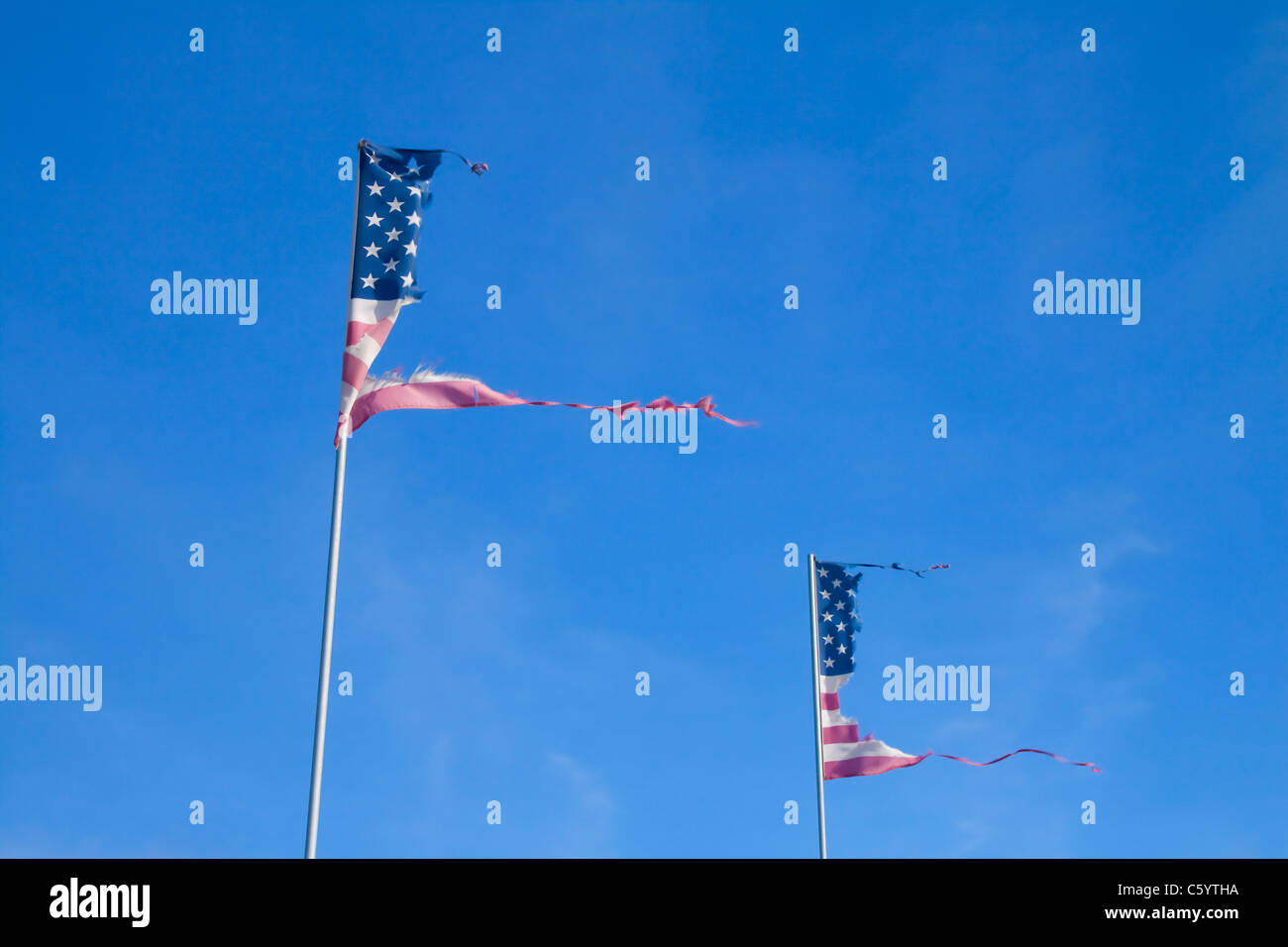 Torn flags hi-res stock photography and images - Alamy