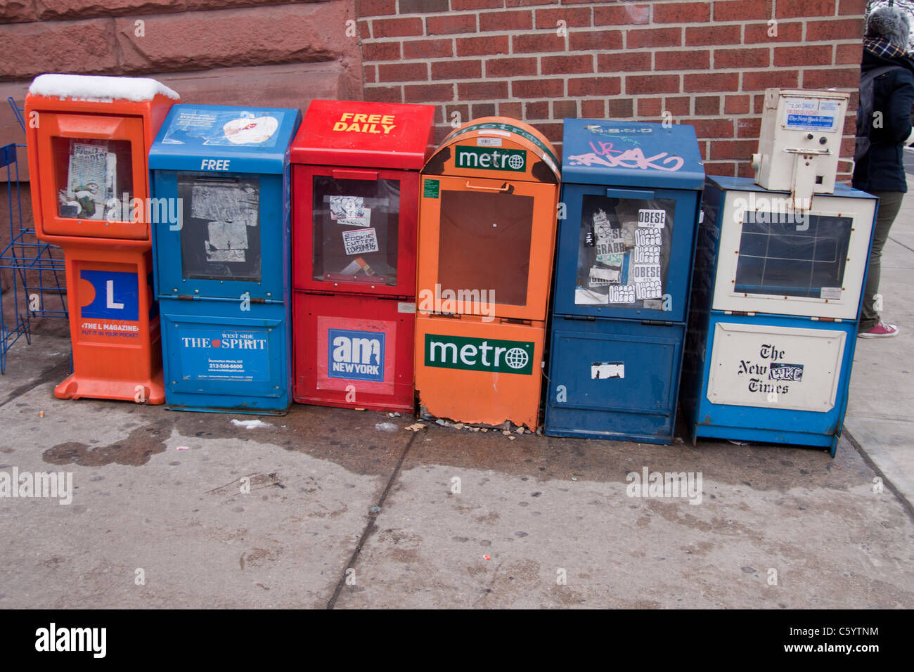New york newspaper hi-res stock photography and images - Alamy