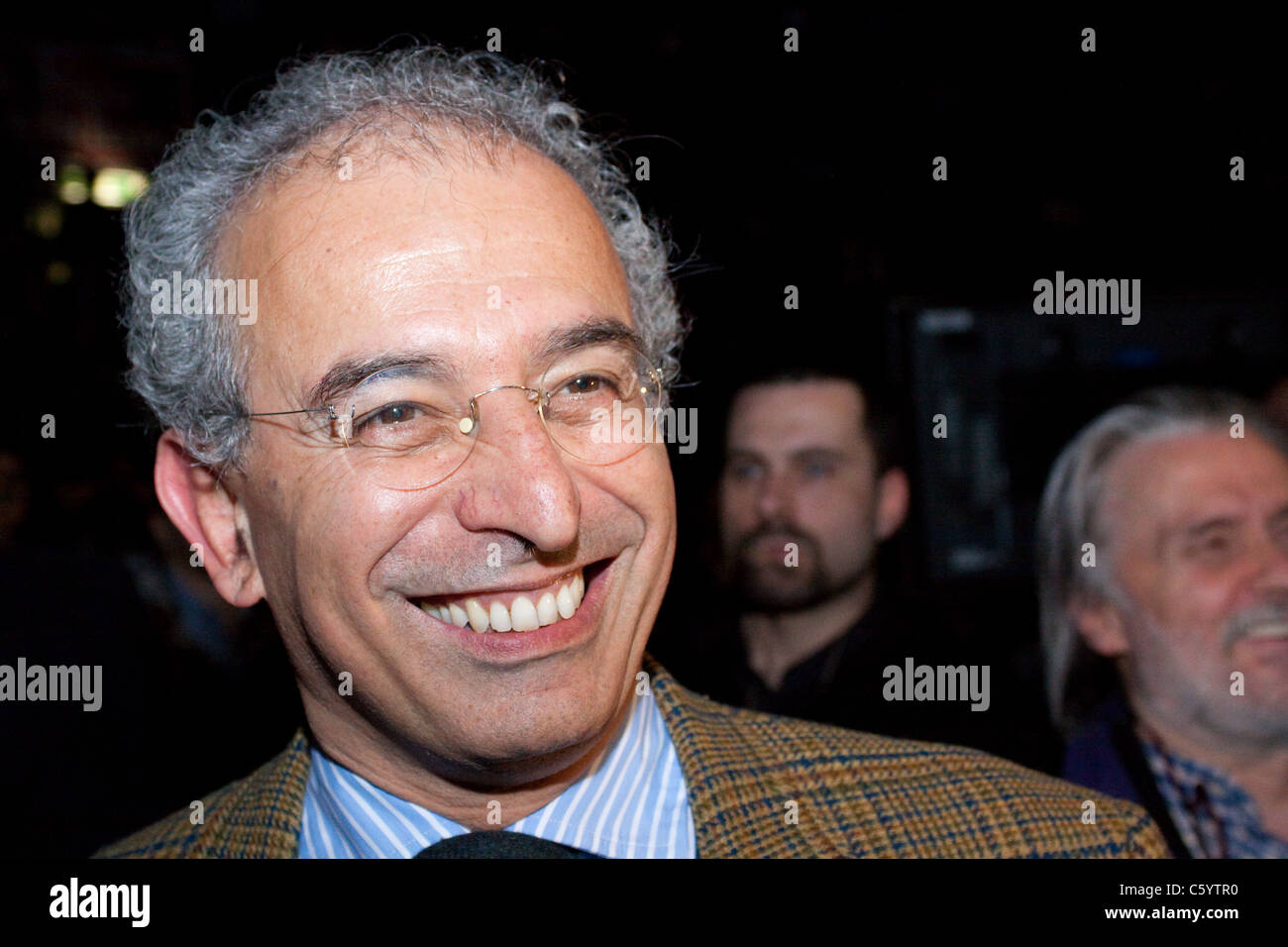 Gad Lerner Smiling Portrait Stock Photo - Alamy
