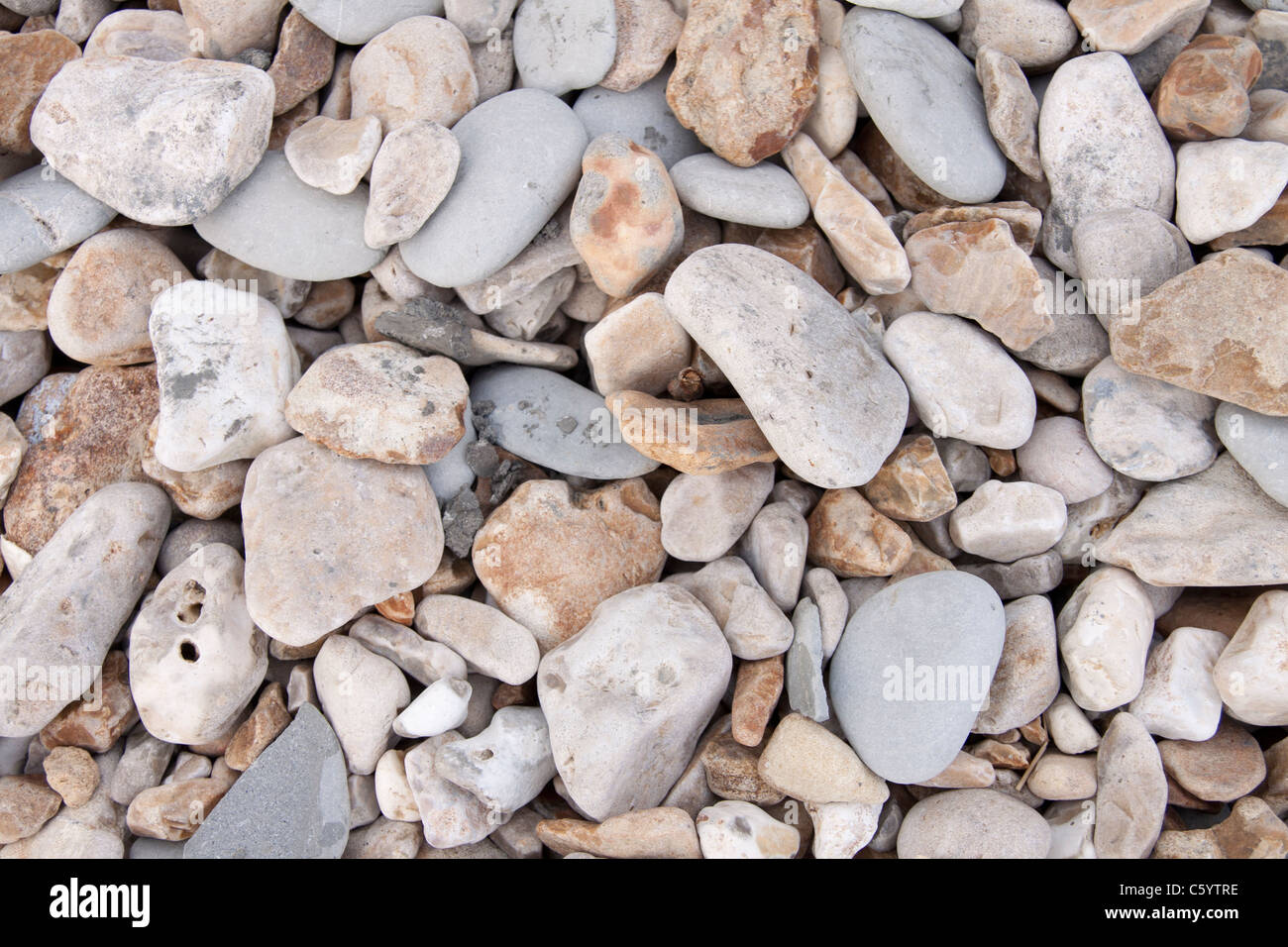 Shingle beach pebbles in England Stock Photo - Alamy