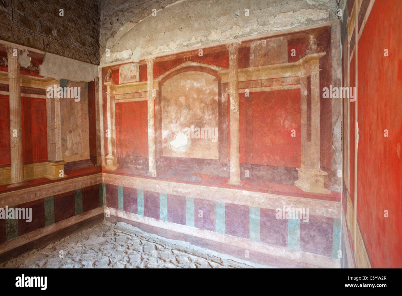 Augustus house rome interior hi-res stock photography and images - Alamy