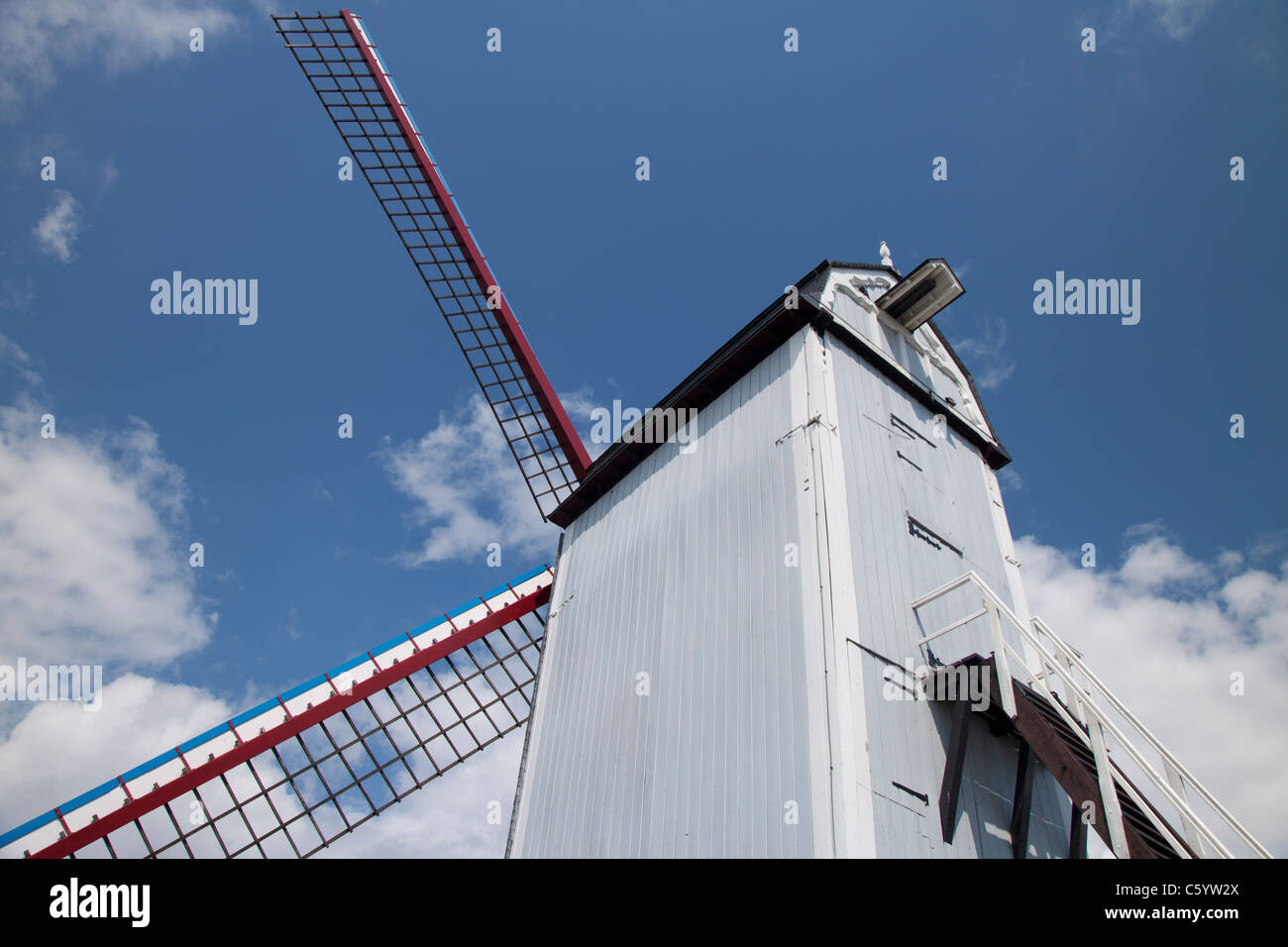 River side windmill in the Belgian city of Bruges Stock Photo - Alamy