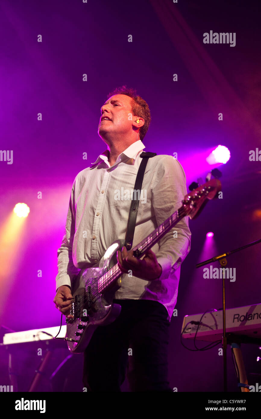 O.M.D- Orchestral Maneuvers In The Dark performing on the Word Stage ...