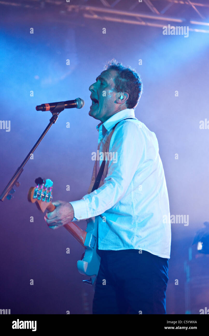 O.M.D- Orchestral Maneuvers In The Dark performing on the Word Stage ...