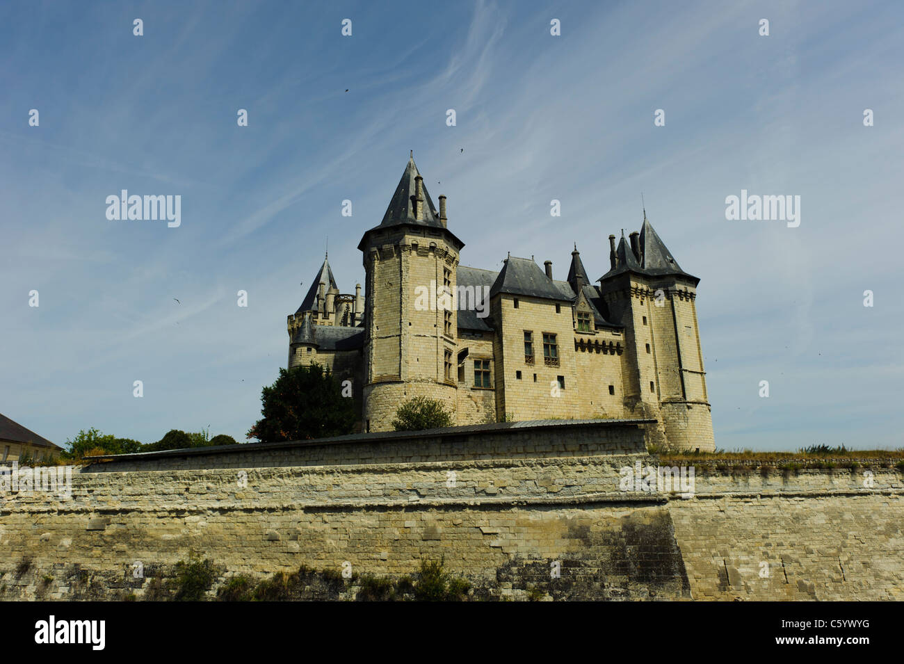Château de Saumur , France Stock Photo - Alamy