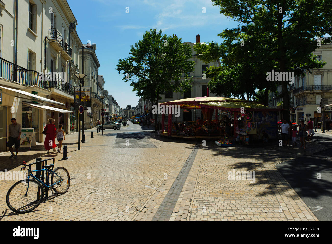 Saumur, France, Street Scene Stock Photo - Alamy