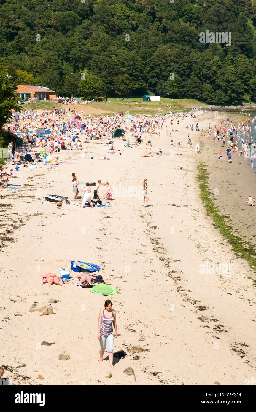 Silver sands beach aberdour hi-res stock photography and images - Alamy