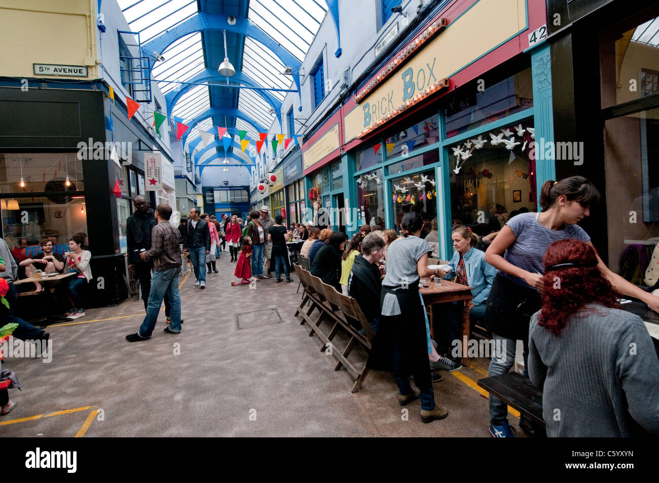 'Brixton Village' in the Granville Arcade newly renovated in Brixton ...