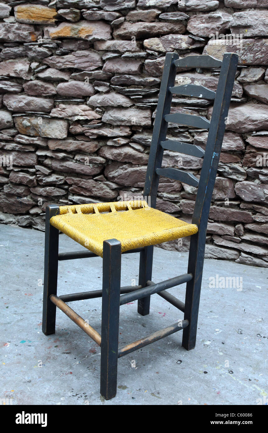 Handcrafted irish country chair hi-res stock photography and images - Alamy